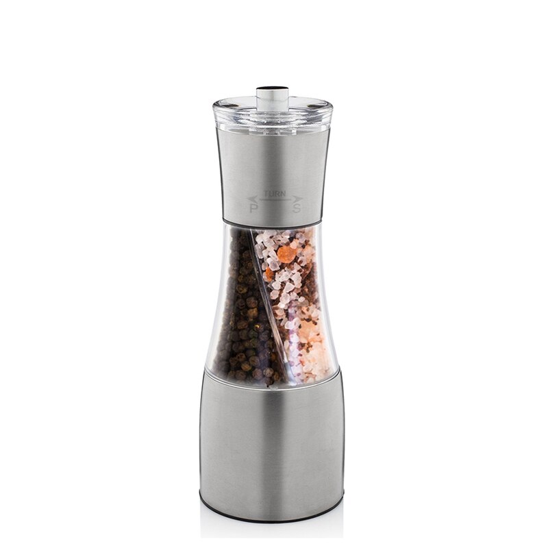Stainless steel salt and pepper grinder pulverizer... – Vicedeal