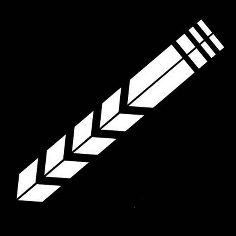 Motorcycle Arrow Stripe Stickers Fender Paste Univ... – Grandado