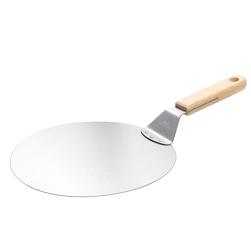10inch Pizza Shovel Pizza Peel Round Stainless Ste... – Vicedeal