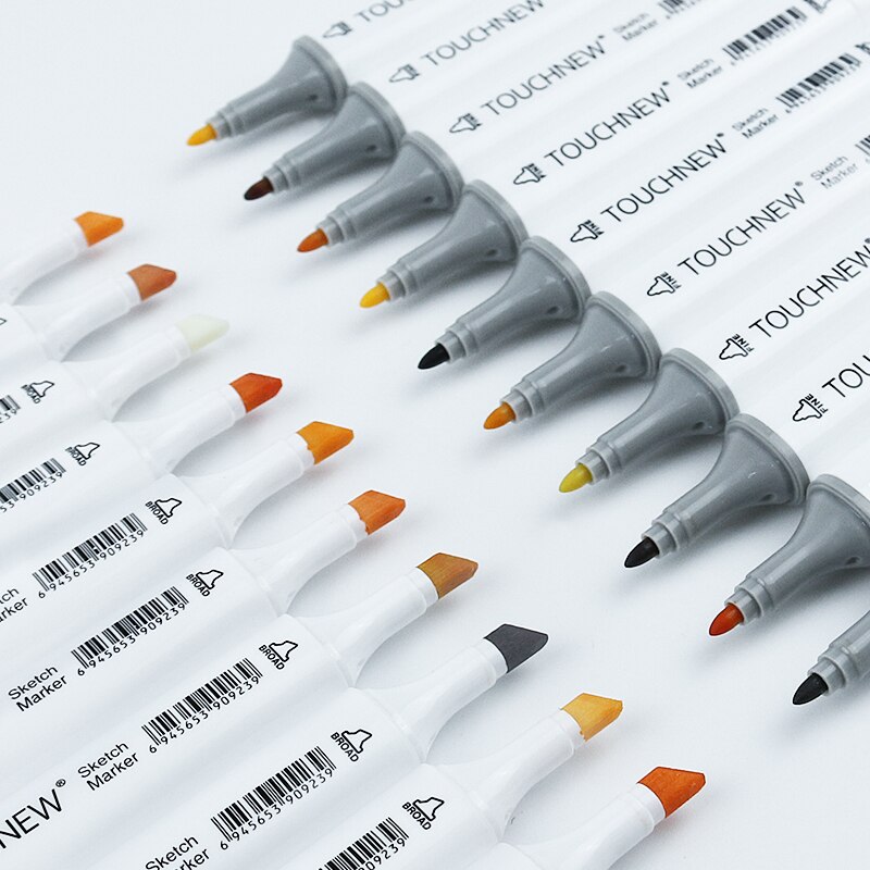 24 colors set marker pens for skin tone, twin tips... – Vicedeal