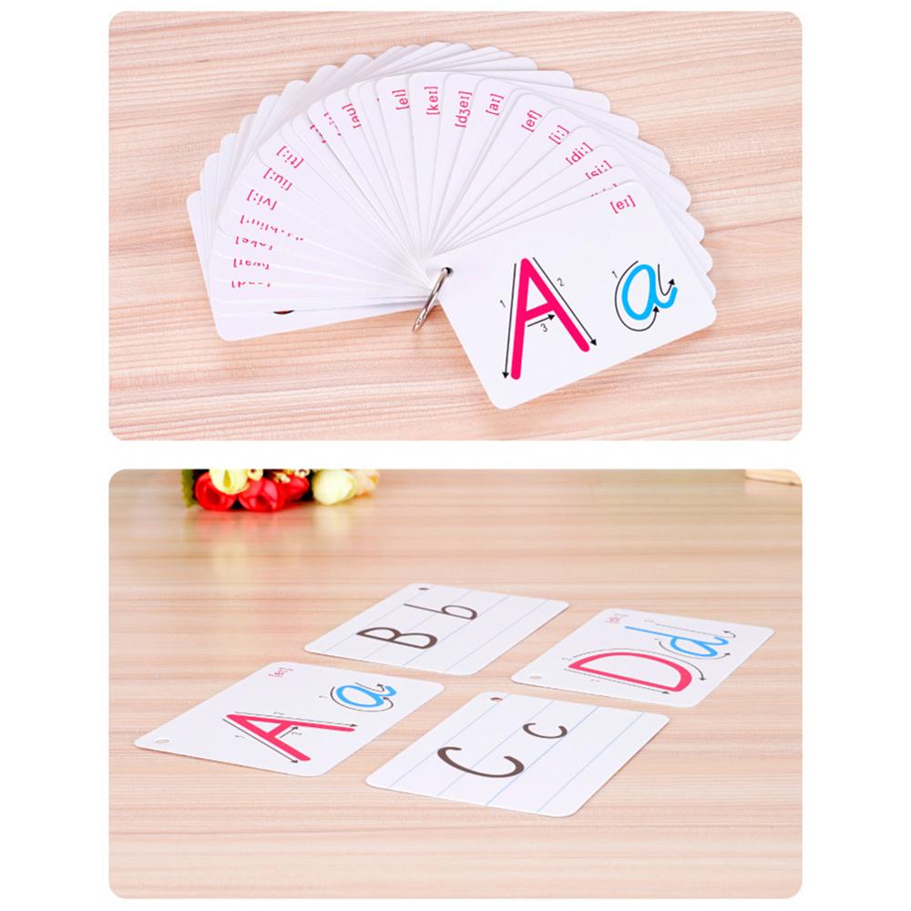 26 English Alphabet Letters Handwritten Learning C... – Grandado