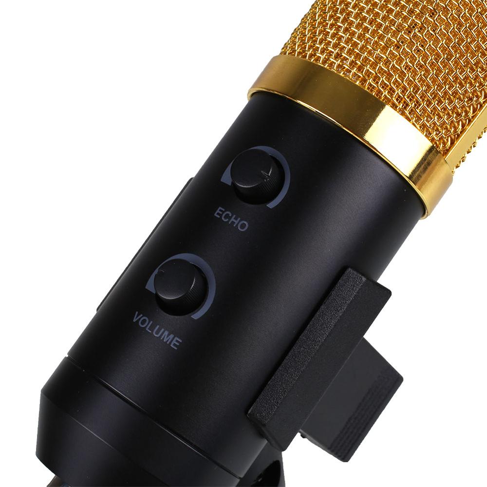 BM-100FX Reverb Recording Microphone USB Studio Co... – Grandado