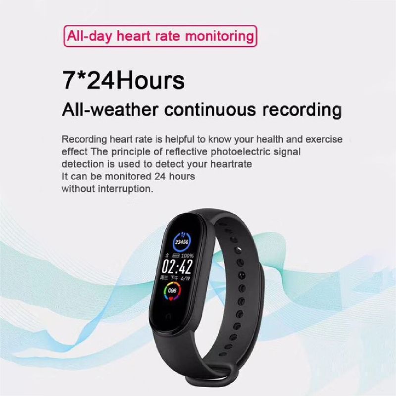 M5 Sport Fitness Tracker Smartband Smart Bracelet ... – Grandado