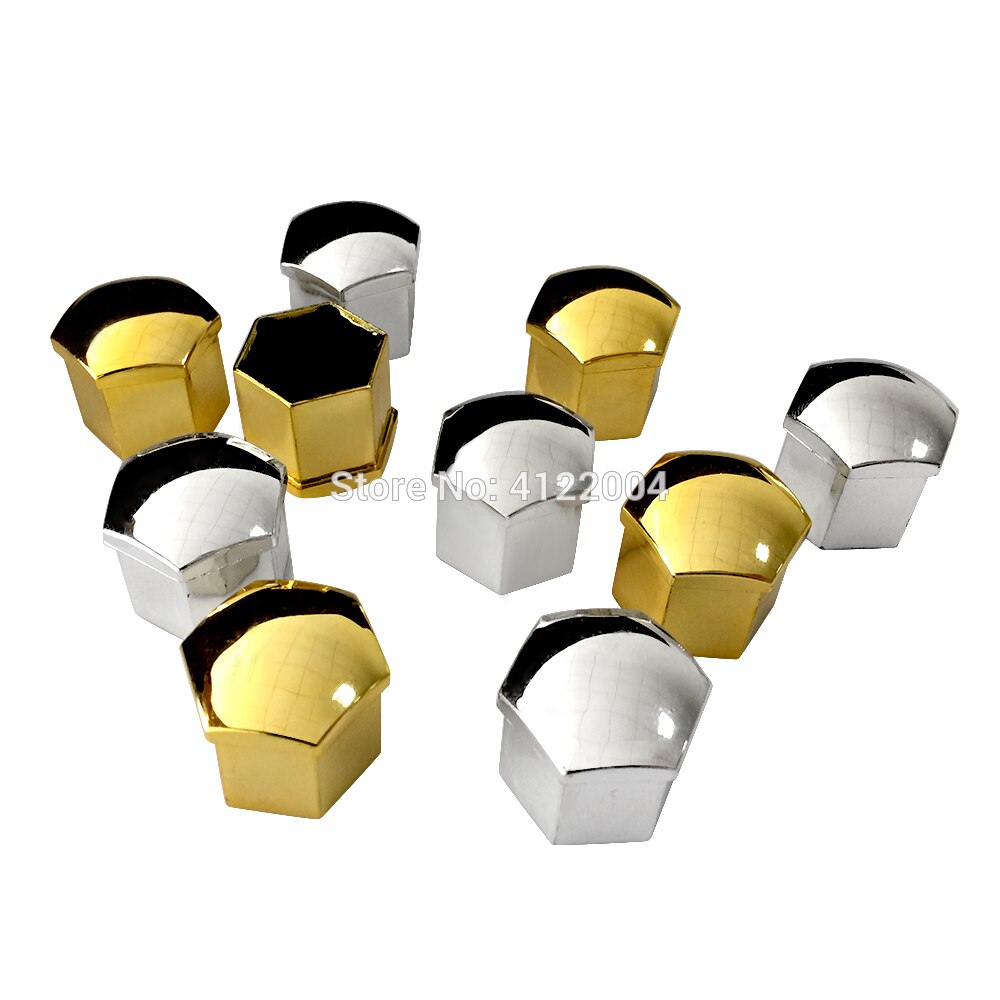 20 st universal rostskydd 17 mm krom silver glänsa... – Vicedeal