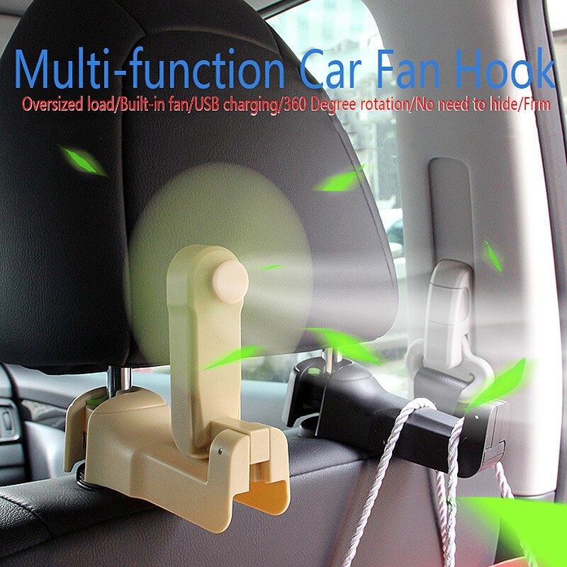 Bil bagsæde krog auto nakkestøtte krog ophæng pung... – Grandado