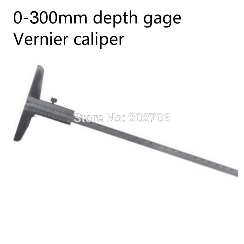 150mm 200mm 300mm Depth Vernier Caliper 0.02mm 0-1... – Grandado