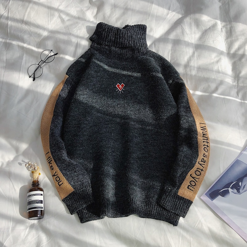 neue hochgeschlossenen pullover Koreanische versio... – Grandado