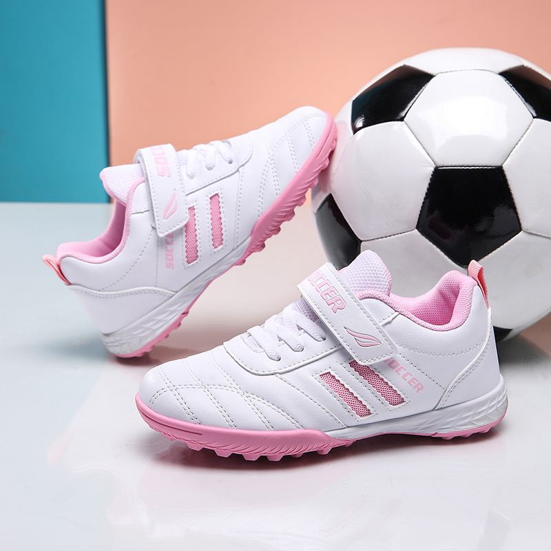 Children's Hook Loop Fastener Football Shoes Outdo... – Grandado