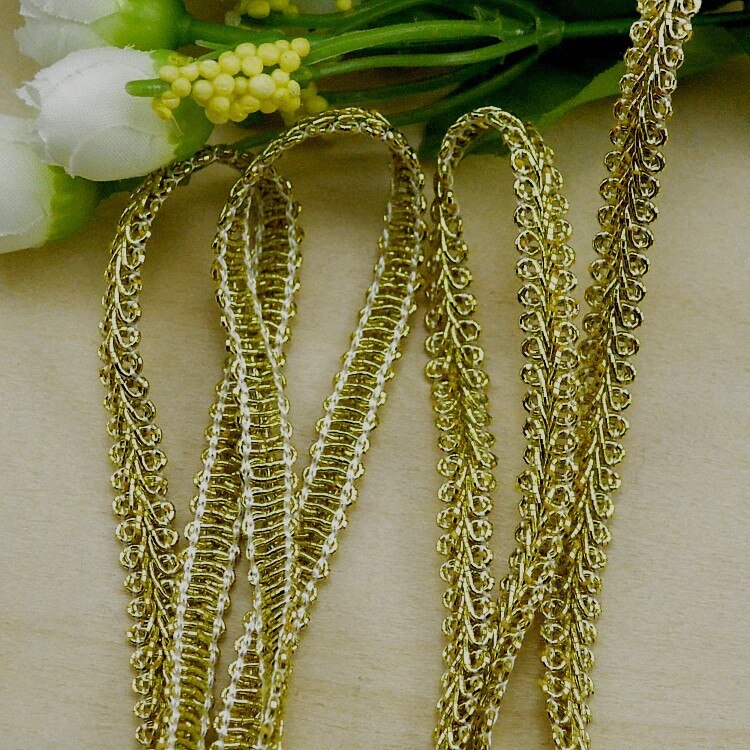 10Yards Golf Trim Naaien Kant Goud Zilver Duizendp... – Vicedeal