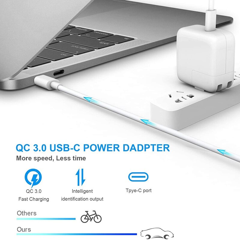 61W USB C Power Adapter mit Power , PD 3,0 für Pro... – Vicedeal