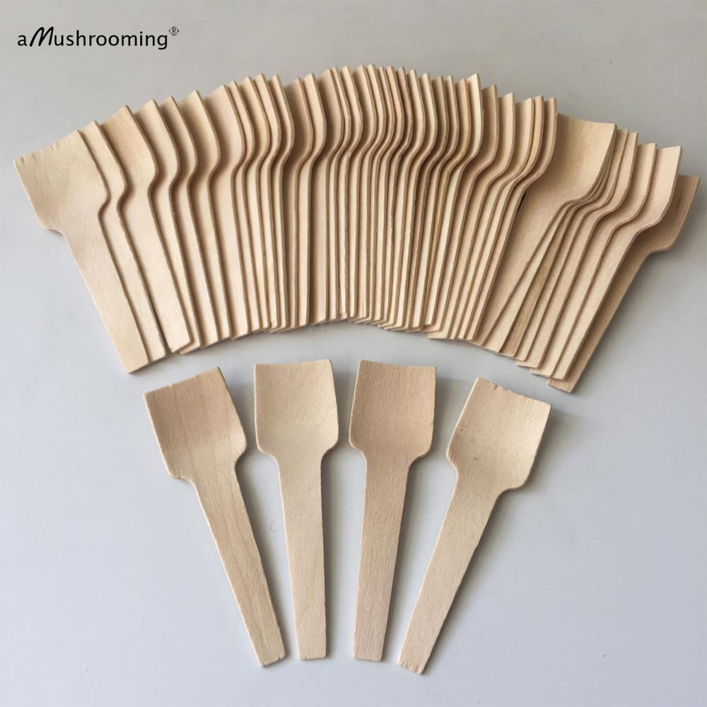 premium wood spoon 7cm 50 pc - wood coffee spoons ... – Vicedeal