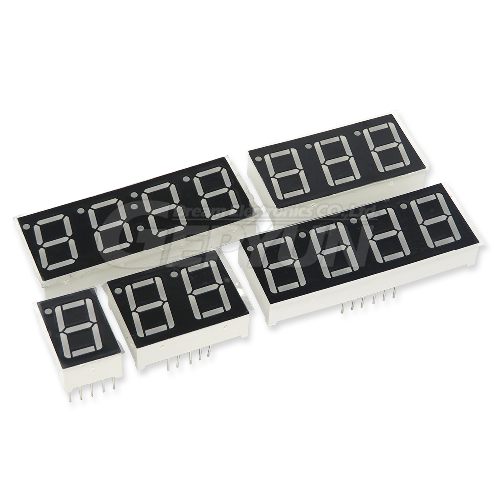 Ziffer Einer Elektronischen Anzeige