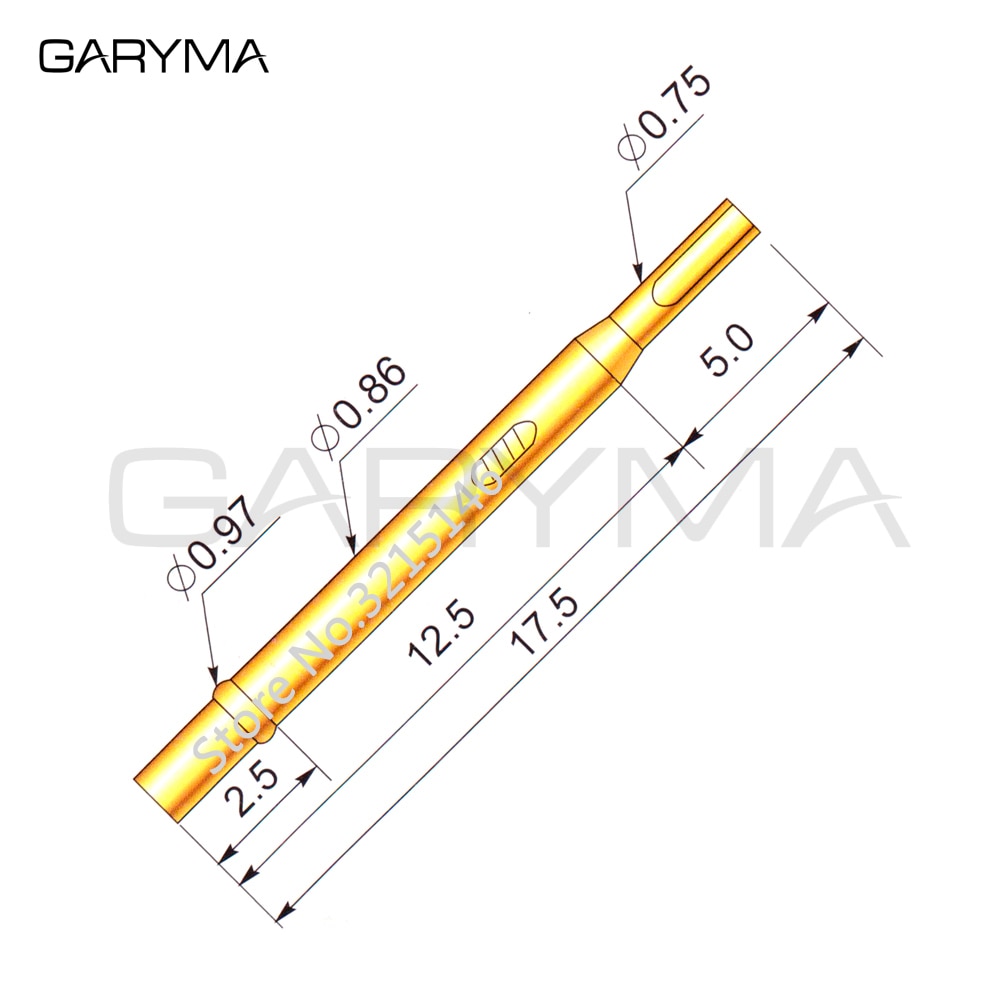 100Pcs in a Pack R50-2S Test Probe Pogo Pin Recept... – Grandado