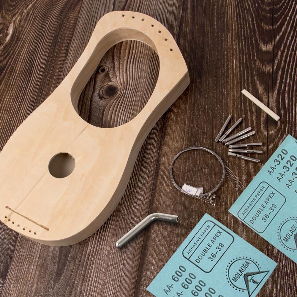 Kmise Lier Harp 7 String Diy Kit Maak Je Eigen Bas... – Vicedeal