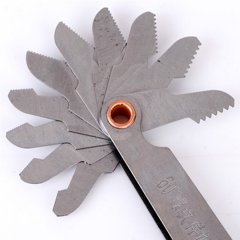 1PCS 60 Metric Degree Steel Thread Measuring Gage ... – Vicedeal