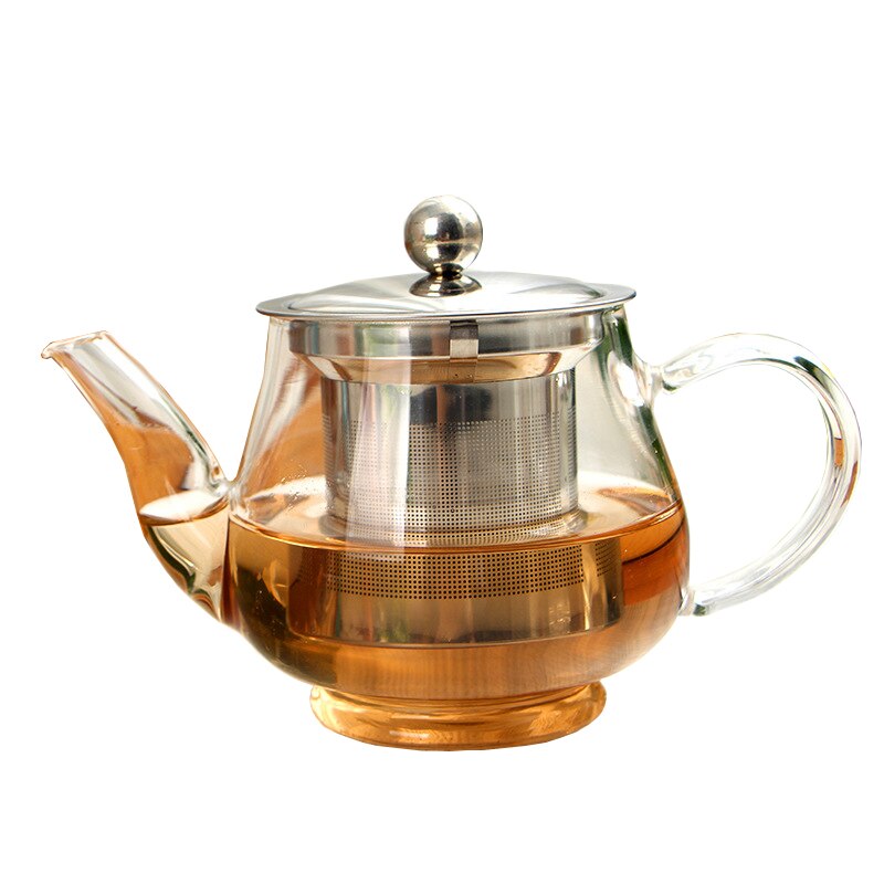 Handmade Teapot With Filter Heat Resistant Glass T... – Grandado