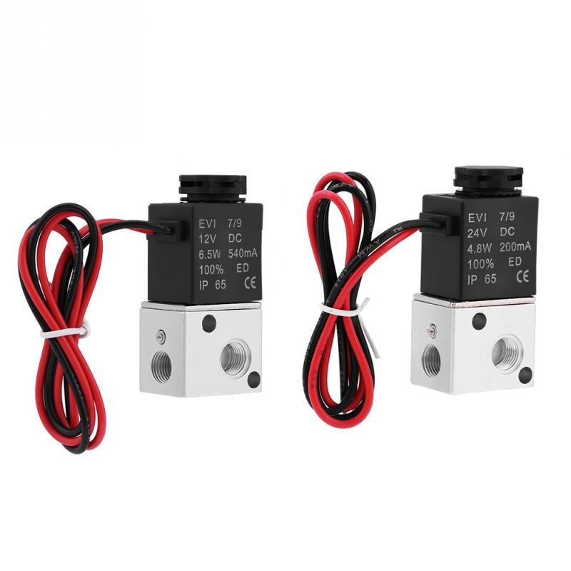 3V1-06 DC 12V/24V 3 Way 2 Position 1/8" BSP Normal... – Vicedeal