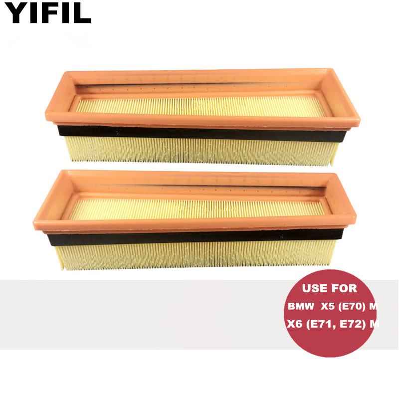 1Sets 2Pcs Air Filter 13717589642 13717589641 Voor... – Grandado