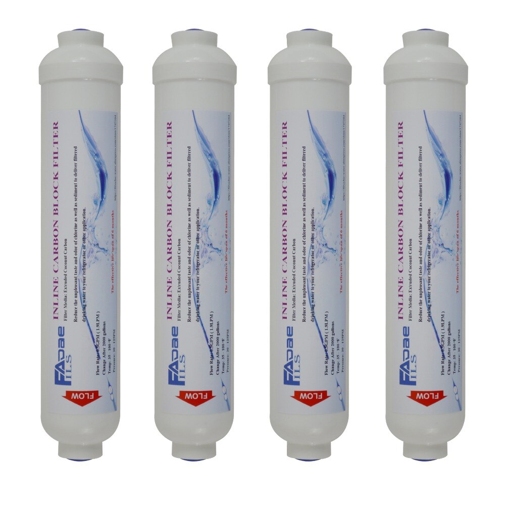 2"x10" Inline Coconut Carbon Block Post Filter Rep... – Grandado