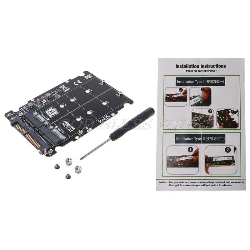 2 In 1 M.2 Nvme Sata-Bus Ngff Ssd Pci-E U.2 SFF-86... – Vicedeal