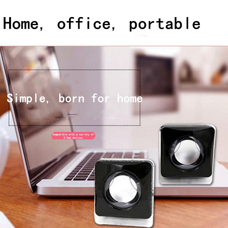 Pc Computer Mini Lautsprecher Subwoofer 2,0 Notebo... – Vicedeal