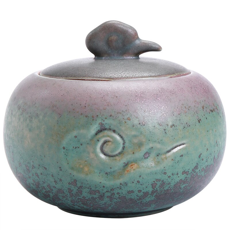 Tea Containers Kiln Baked Colorful Handmade Vintag... – Grandado