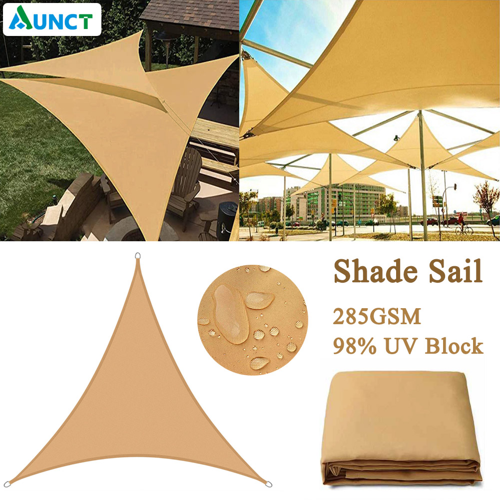 Sand Yellow triangle Sunshade Outdoor Sun Shelter ... – Grandado