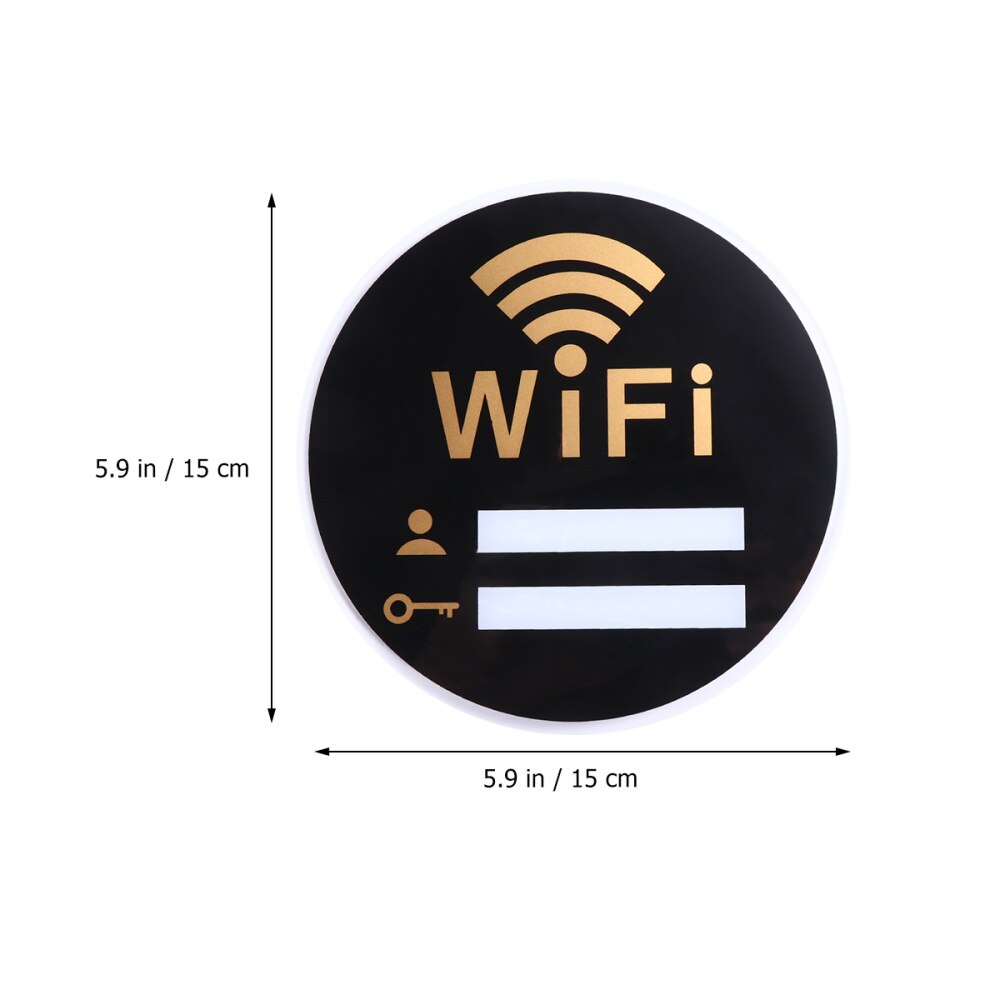 Exquisite Acrylic Wifi Sign Useful Wall Sticker Ac... – Grandado