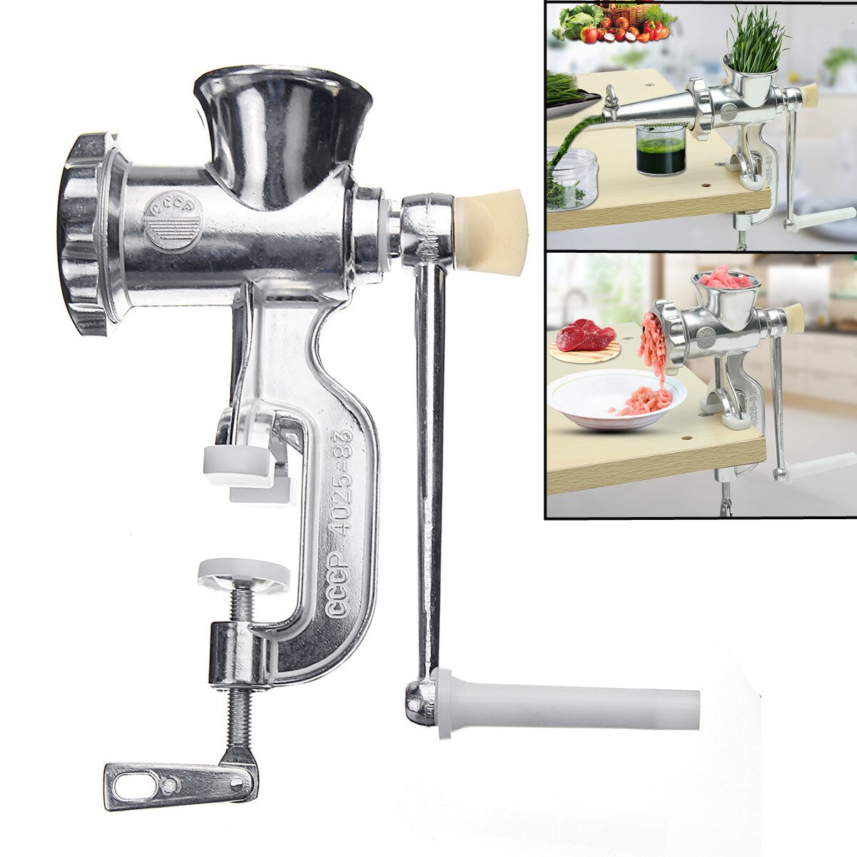 Wheatgrass Manual Hand Operated Juicer Meat Fruit ... – Grandado