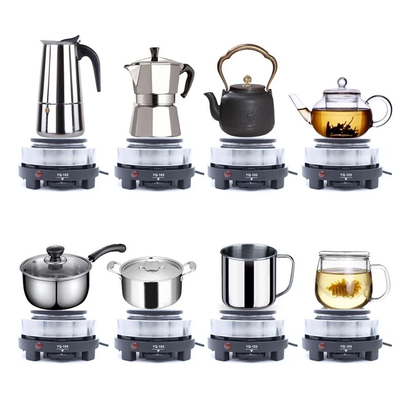 Plates Mini Electric Coffee Heater Stove Oven Mult... – Grandado