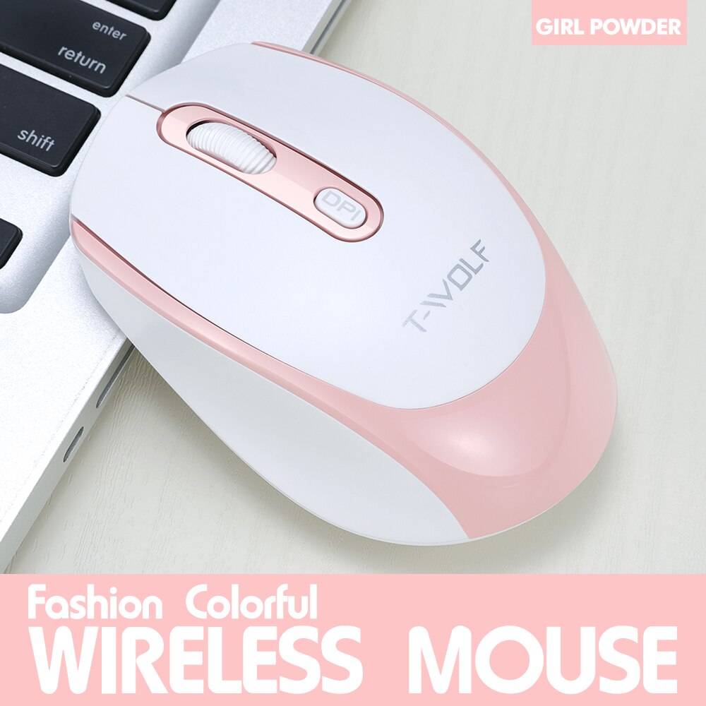 2.4 Wireless Mouse Ergonomic gaming Shape mouse wi... – Grandado