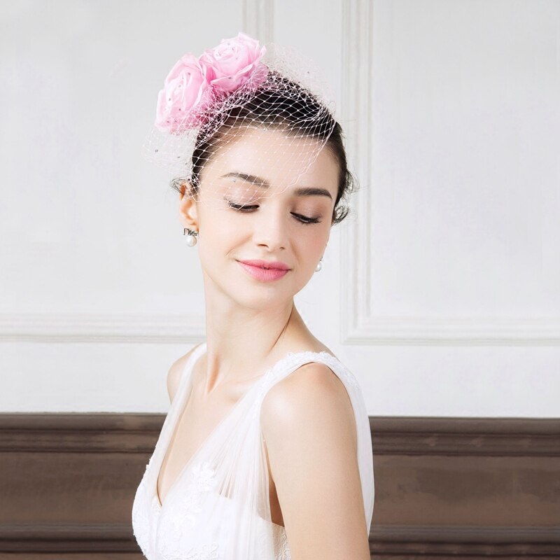 Spring and Summer Wedding Hat Female British Party... – Grandado