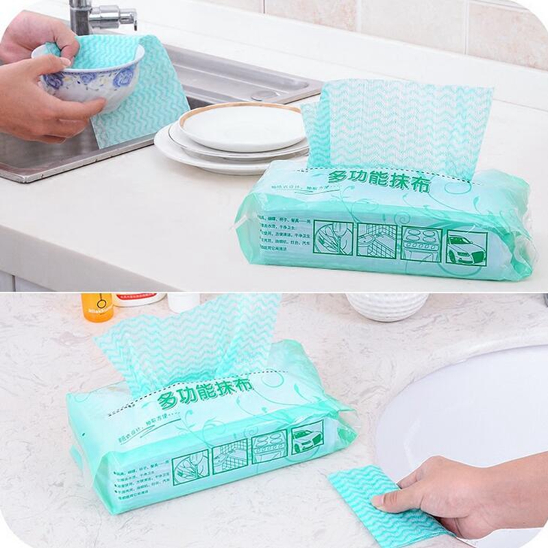 80PCS Kitchen Cleaning Cloth Rags Wiping Scouring ... – Vicedeal