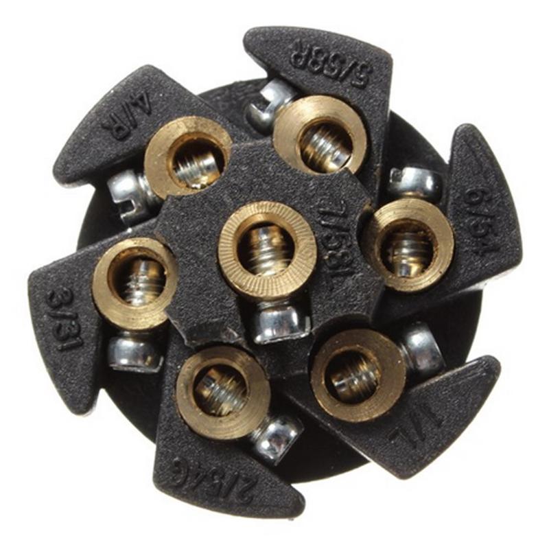 7 Pin Plug Round Male Metal Caravan Trailer Truck ... – Grandado