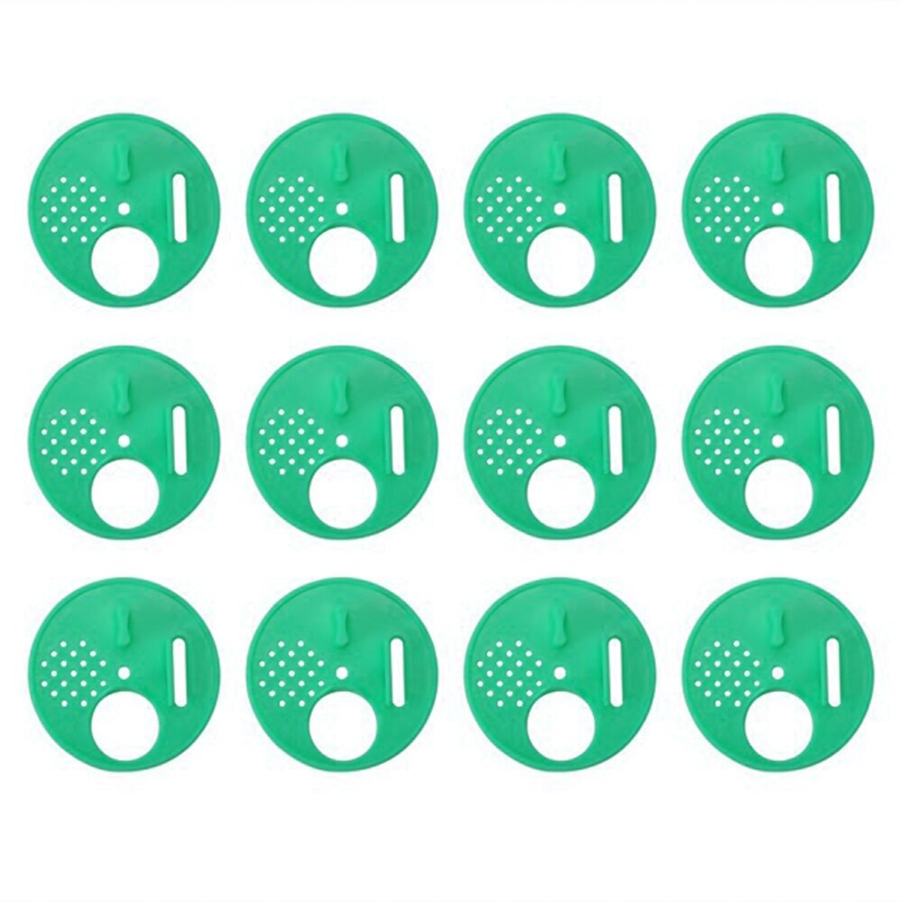 12PCs Round Bee Hive Box Entrance Gate Disc Plasti... – Vicedeal