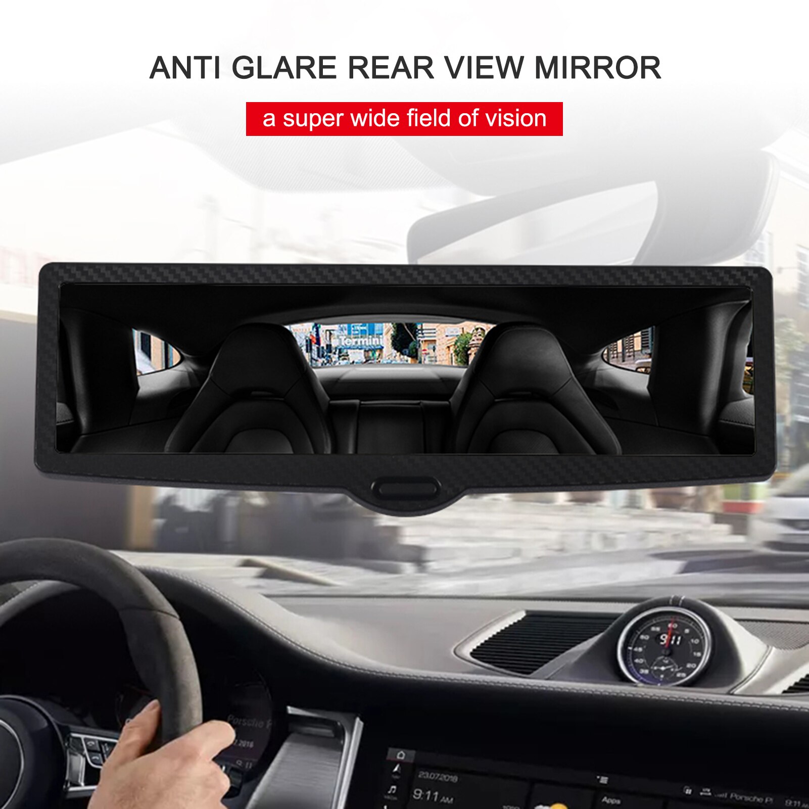 Espejo retrovisor Universal antideslumbrante de 24... – Grandado