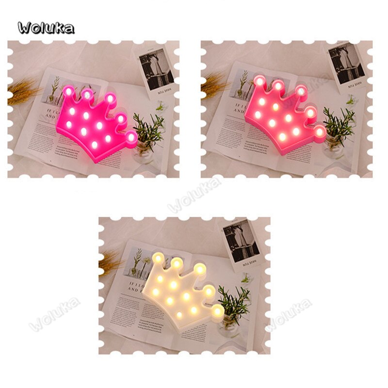 Christmas-Color-Light Crown Modeling Lamp Night Li... – Vicedeal