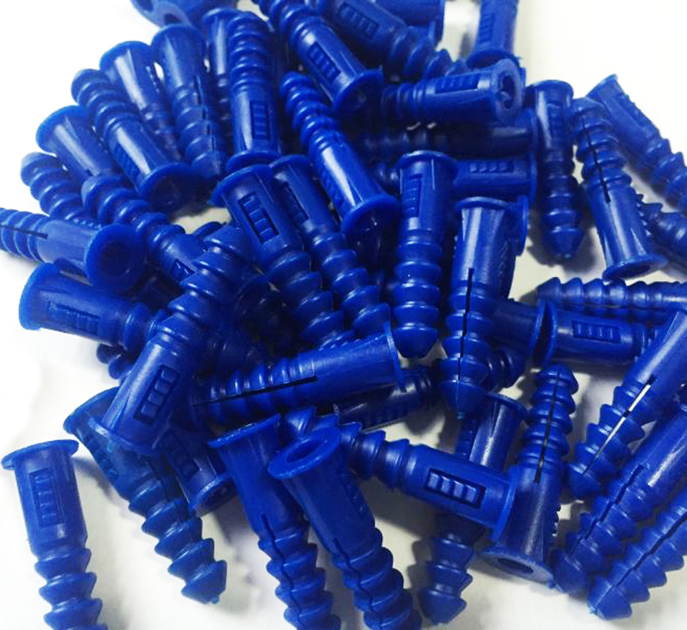 Drywall Plastic Ribbed Anchor Wall Plastic Expansi... – Grandado