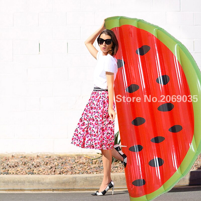 Giant Half Watermelon Inflatable Pool Float For Ad... – Grandado