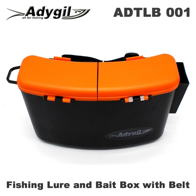 Adygil Large Fishing Lure and Bait Box with Belt – Grandado