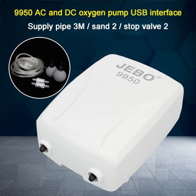 Aquarium Luchtpomp 2W 3.5W Zuurstof Pomp Ac Dc 110... – Grandado