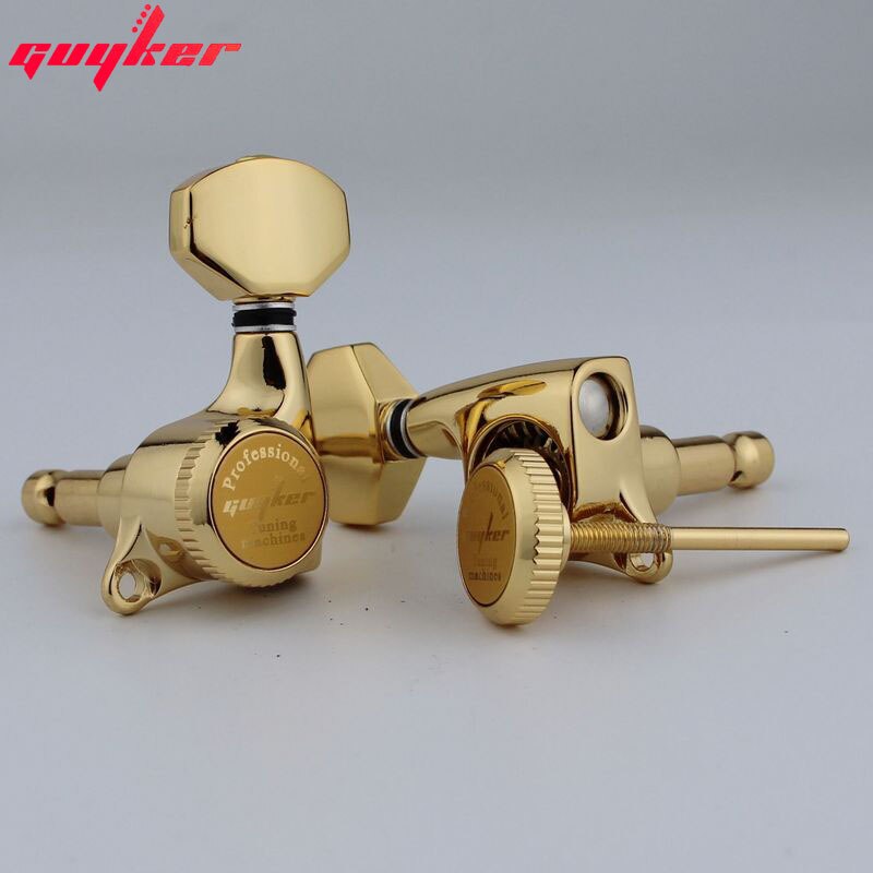 GUYKER Gold Guitar Locking Tuners Electric Guitar ... – Grandado