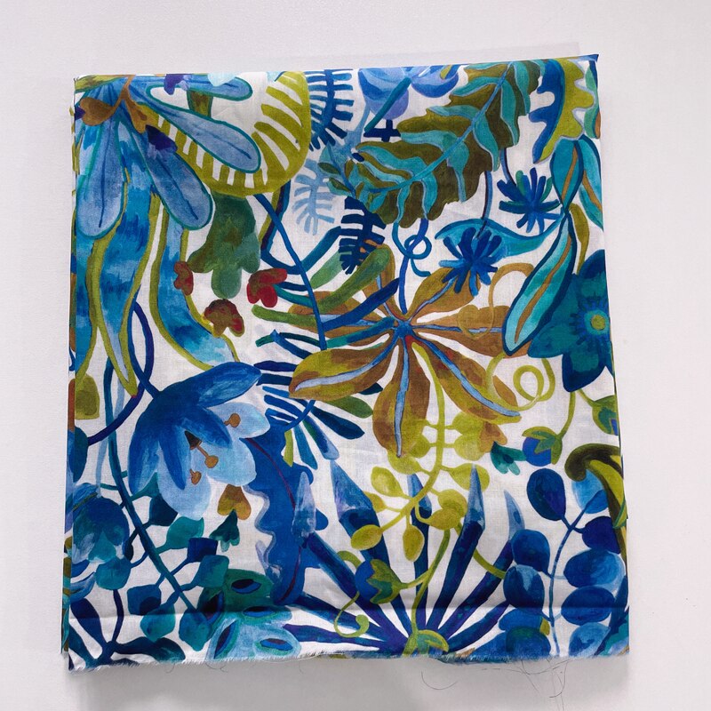 Jungle Trip Floral 80S Tissun liberty Cotton Popli... – Vicedeal