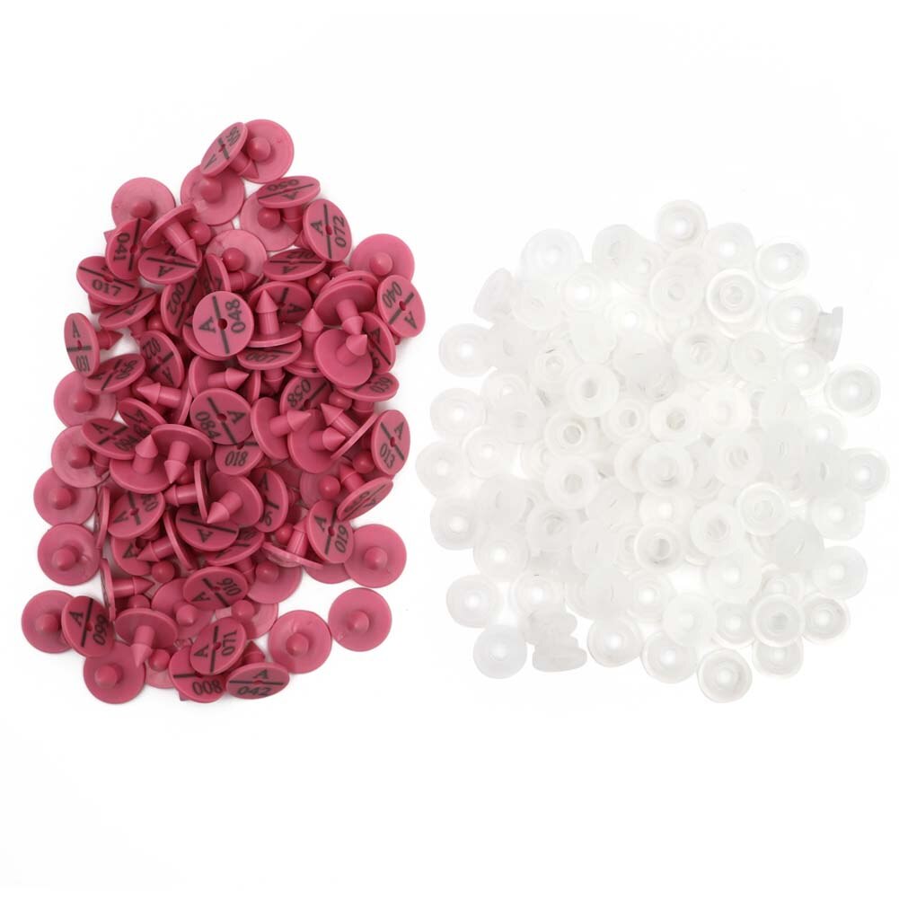 100Pcs Ear Tags for Cattle Ear Tag Animal Livestoc... – Grandado