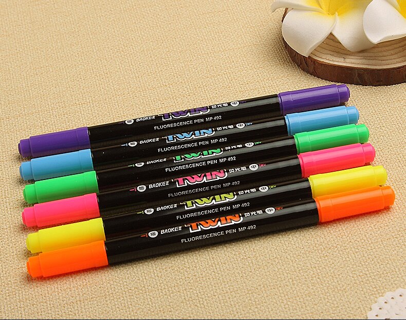 Water-based Student color mark Streak marking doub... – Grandado