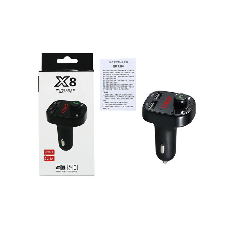 Universal Car Kit Bluetooth Wireless FM Transmitte... – Grandado