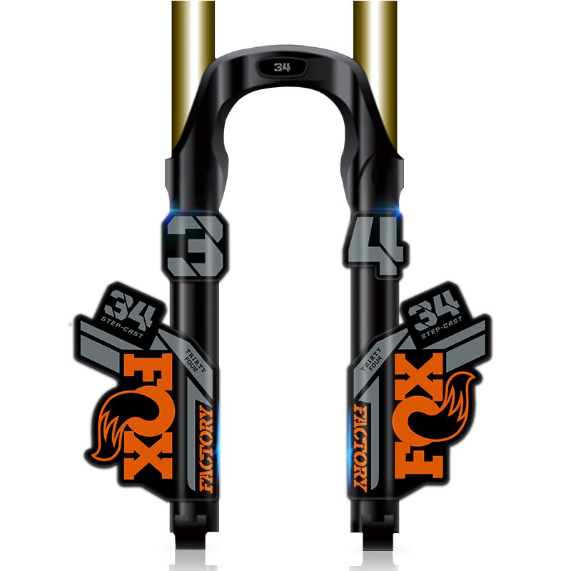 fox float factory 34 mountain bike front fork stic... – Grandado