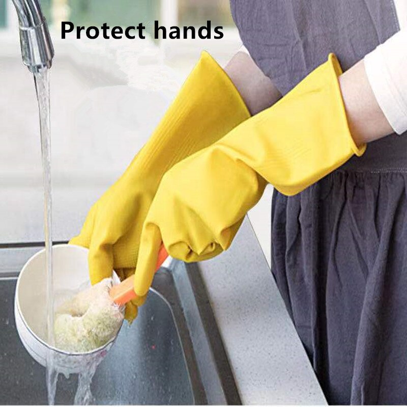 Latex rubber gloves are suitable for housework, ki... – Vicedeal