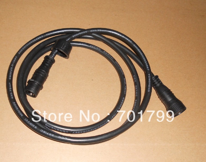 3 core 1.5m long waterproof extention cable male a... – Grandado