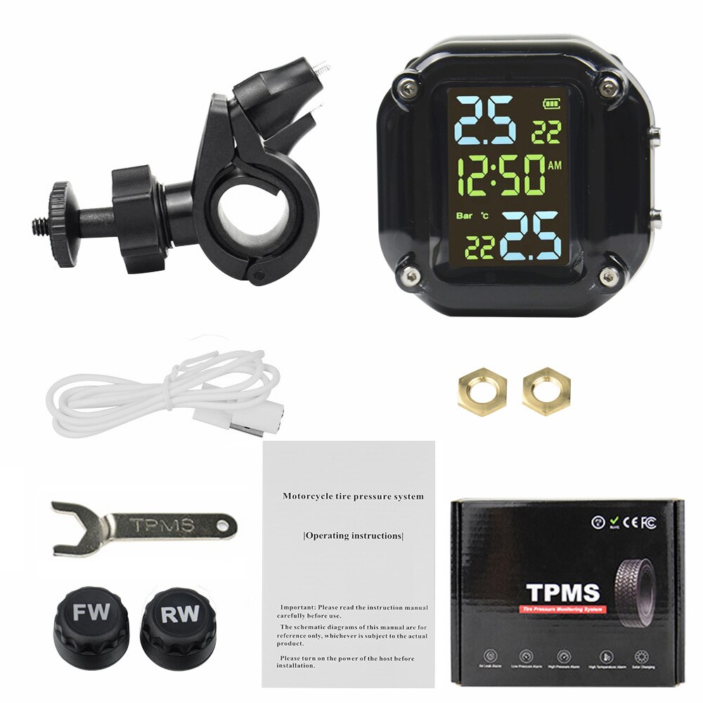 Waterproof Motorcycle TPMS Tire Pressure Monitorin... – Vicedeal